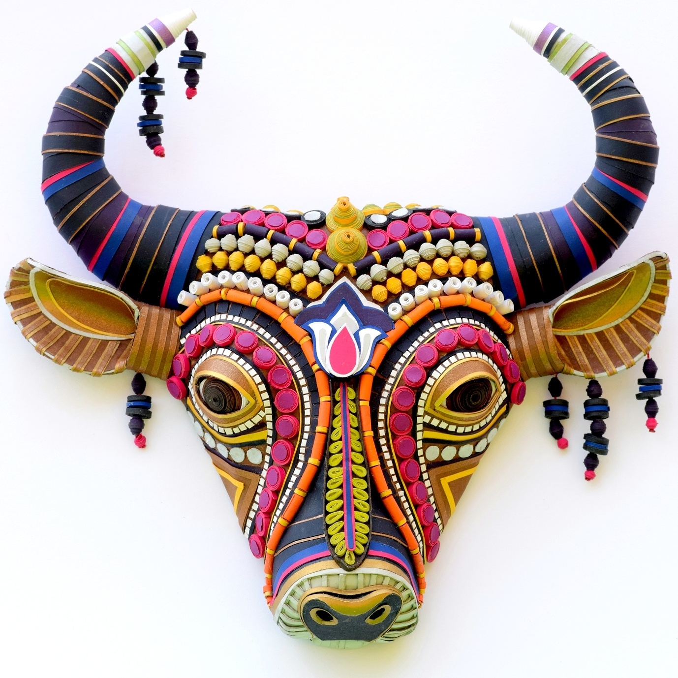 Artist Creates Handmade Illustrations Using Only Strips Of Paper ...
