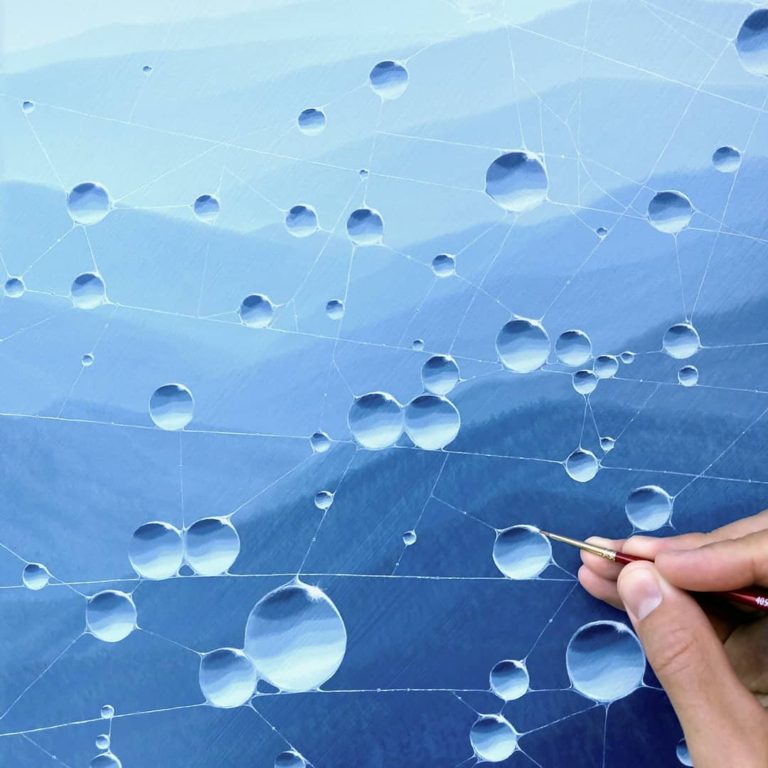 The Space Between: Stunning Acrylic Paintings of Micah Ofstedahl ...