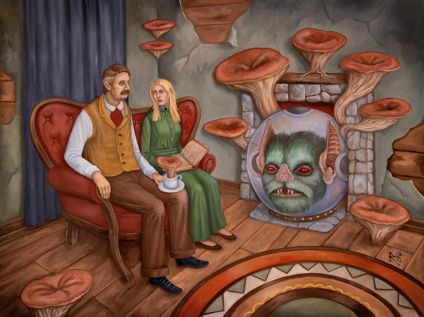 Suspicious Aliens in the Wild West: Superb Drawings by Mark Rogers ...