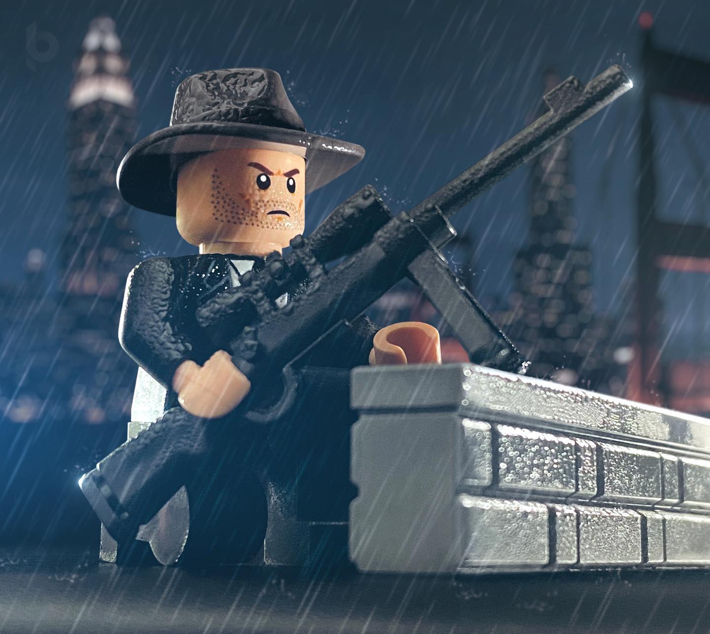 Artist Decided To Use Lego Figures In Order To Recreate Popular Movie ...