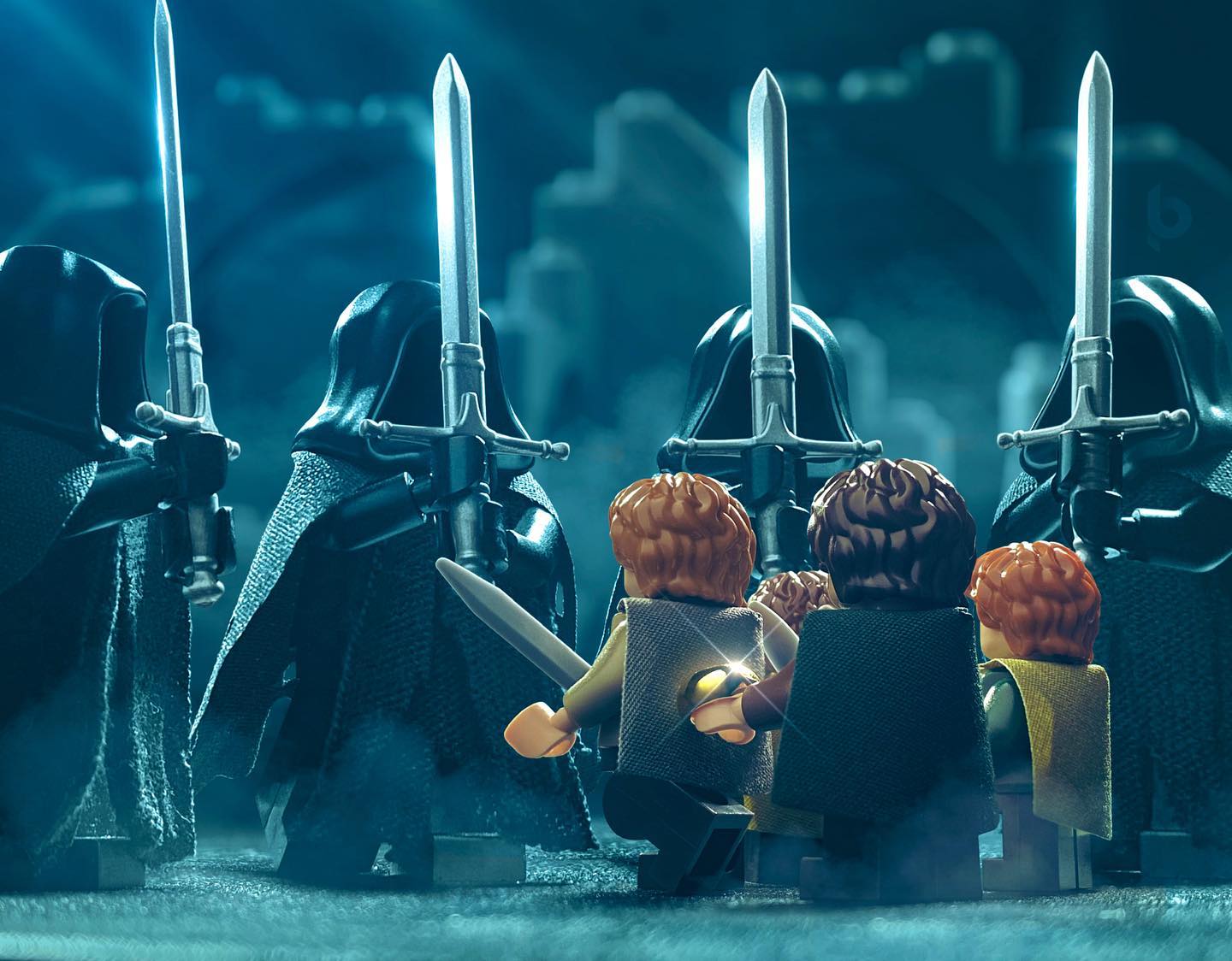 Artist Decided To Use Lego Figures In Order To Recreate Popular Movie ...