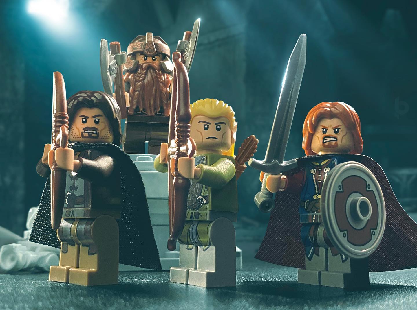 Artist Decided To Use Lego Figures In Order To Recreate Popular Movie ...