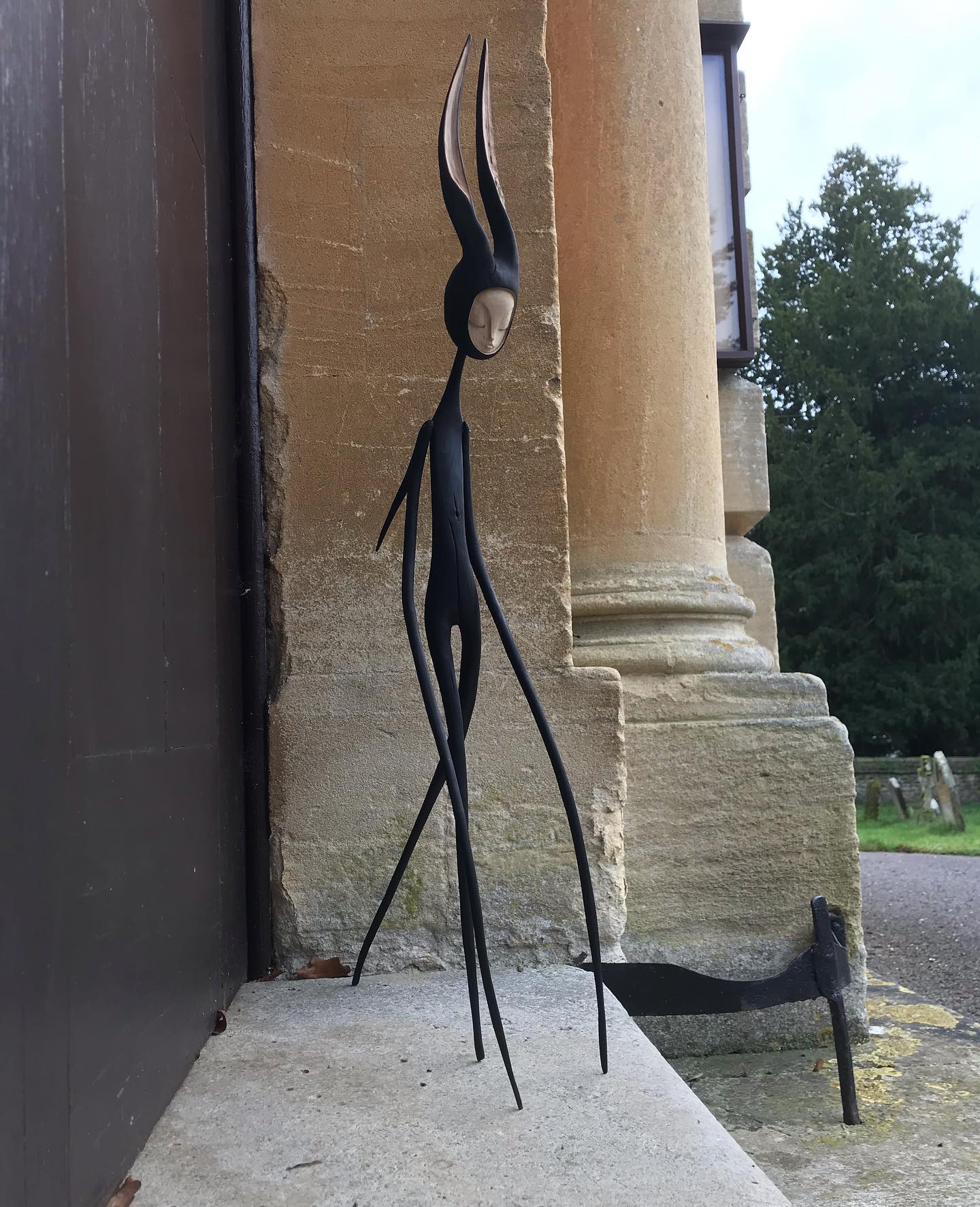 Artist Creates Magical Creatures With Long Limbs Made Out Of Oak Tree ...