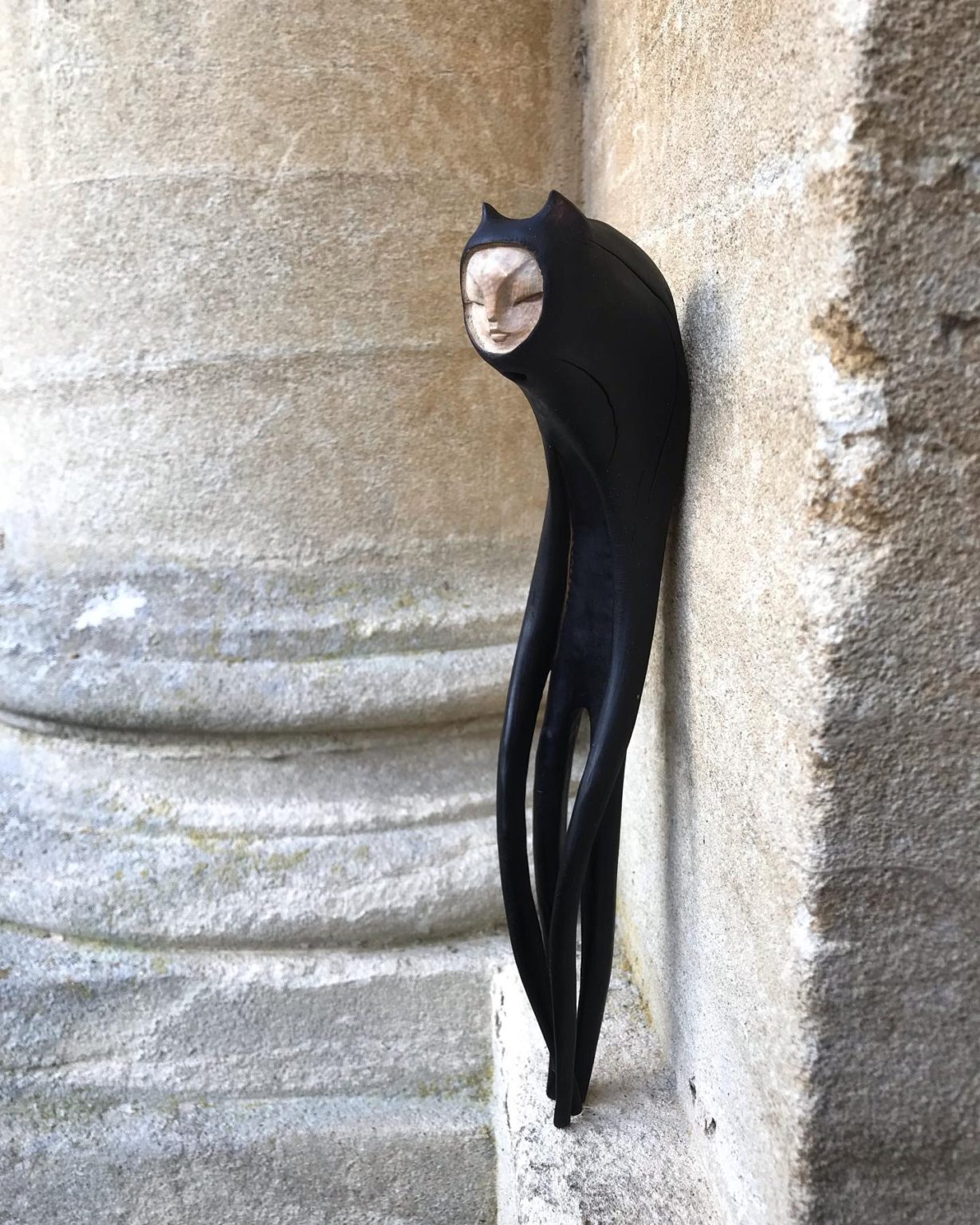 Artist Creates Magical Creatures With Long Limbs Made Out Of Oak Tree ...