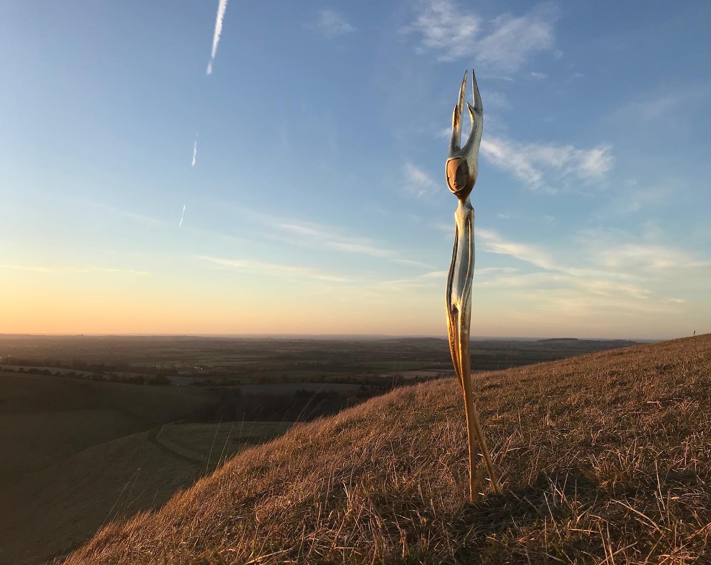 Artist Creates Magical Creatures With Long Limbs Made Out Of Oak Tree ...