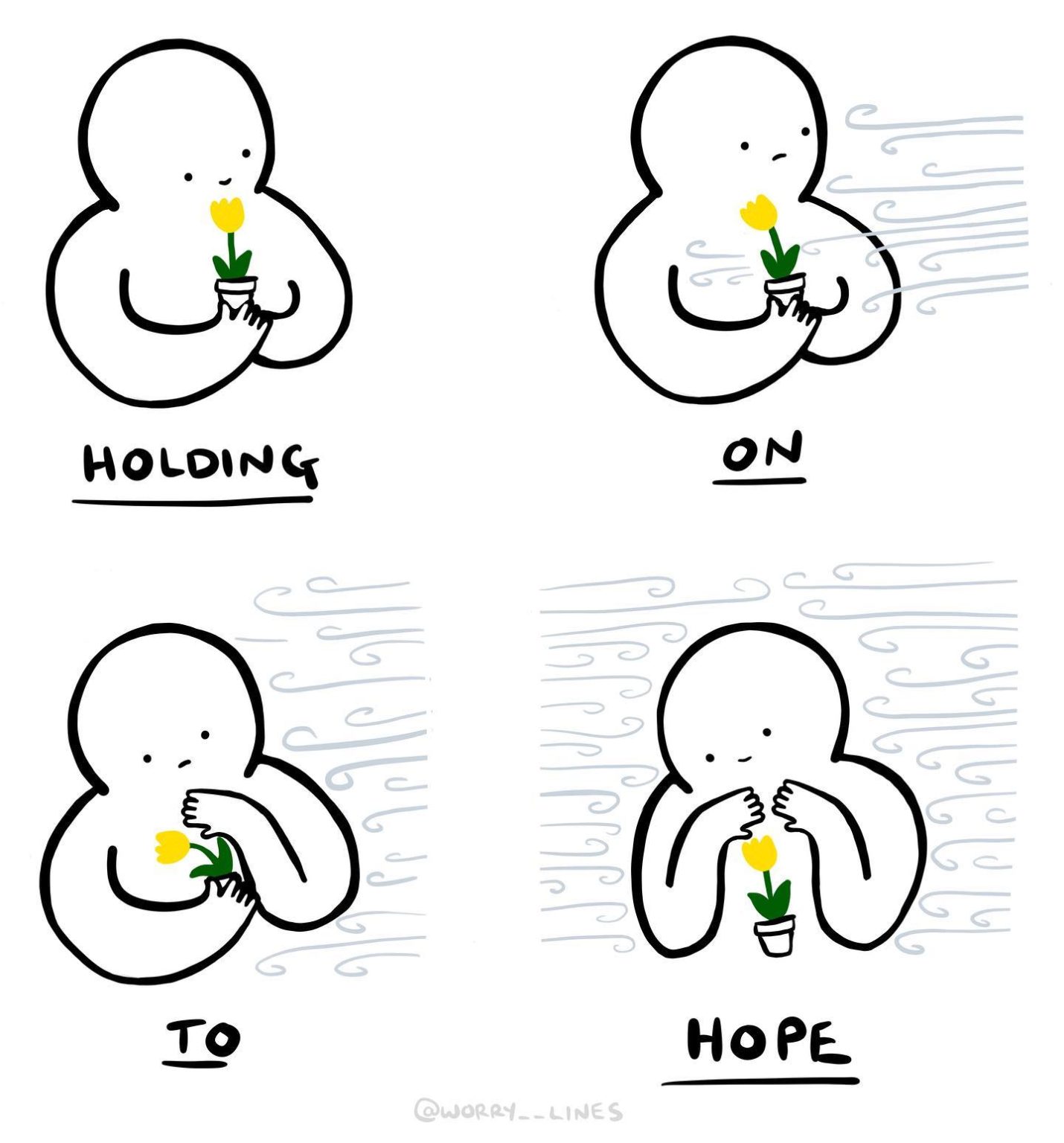 Mildly Uplifting Drawings by Worry Lines » Design You Trust — Design ...