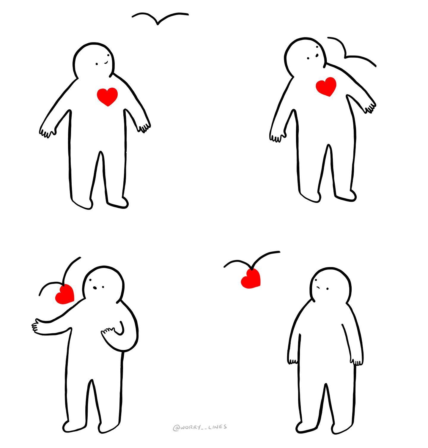 Mildly Uplifting Drawings by Worry Lines » Design You Trust — Design ...