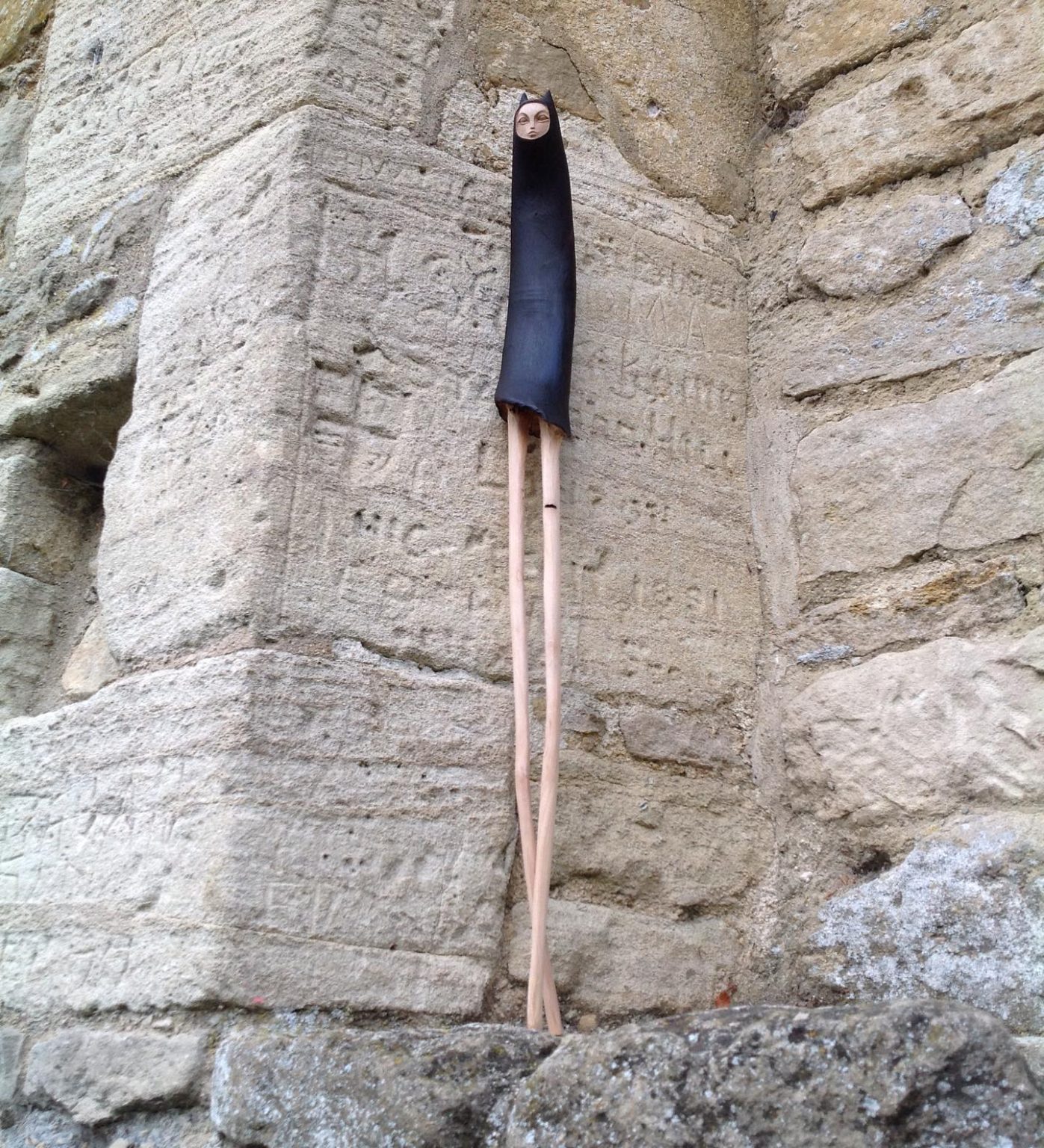 Artist Creates Magical Creatures With Long Limbs Made Out Of Oak Tree ...