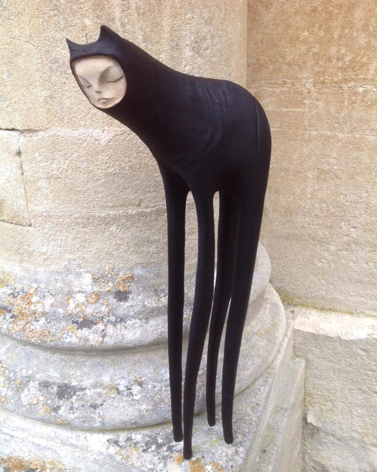 Artist Creates Magical Creatures With Long Limbs Made Out Of Oak Tree ...