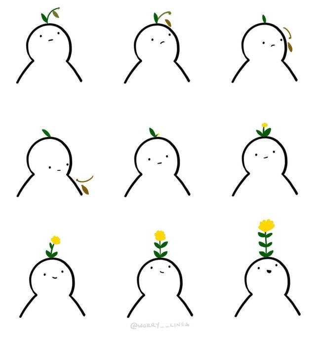 Mildly Uplifting Drawings by Worry Lines » Design You Trust — Design ...