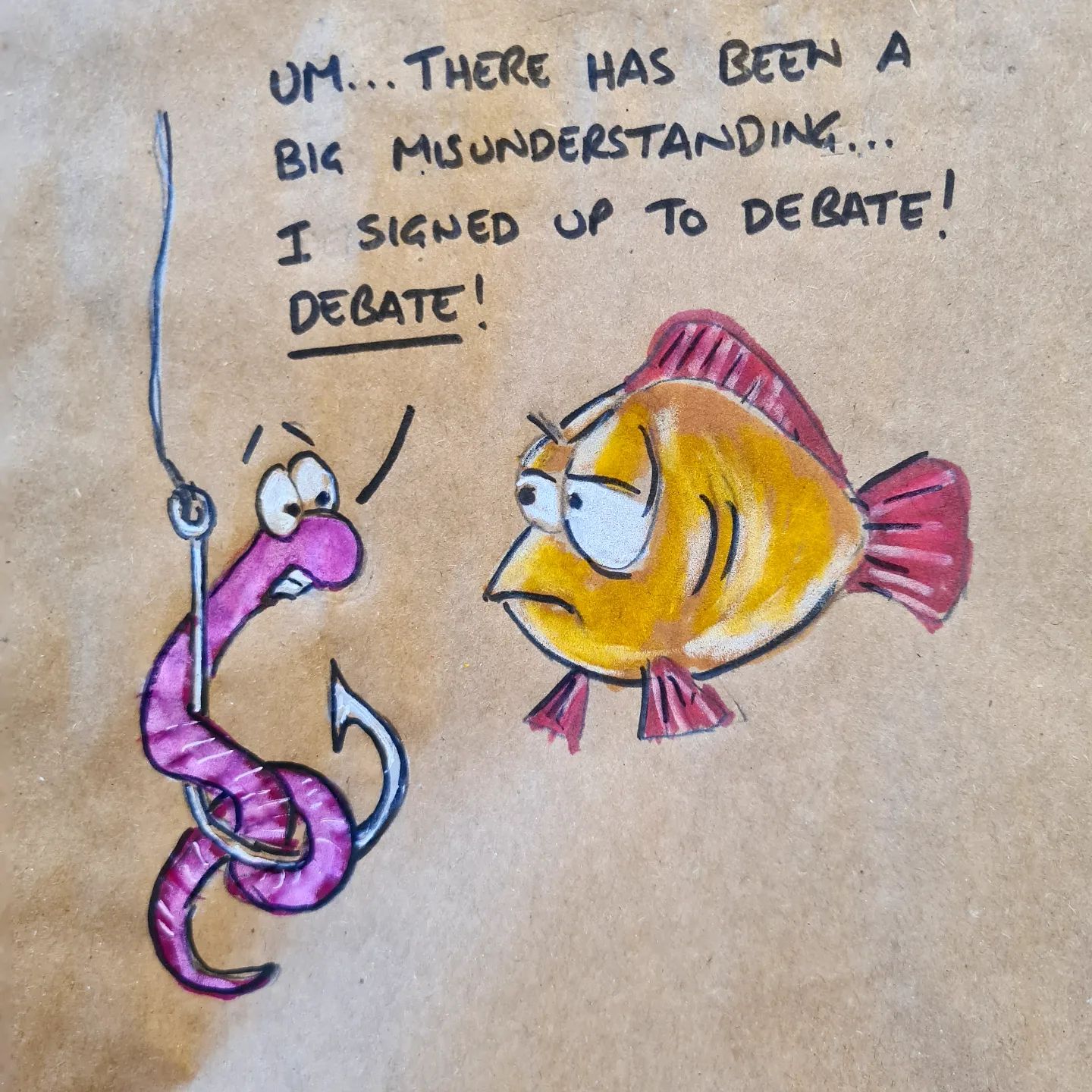 Artist Dad Draws Funny Characters on Sandwich Bags for His Daughters ...