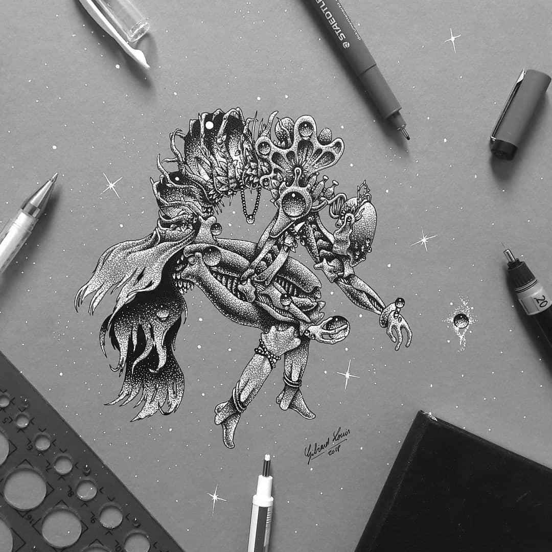 Artist Creates Beautiful Ballpoint Pen Illustrations » Design You Trust ...