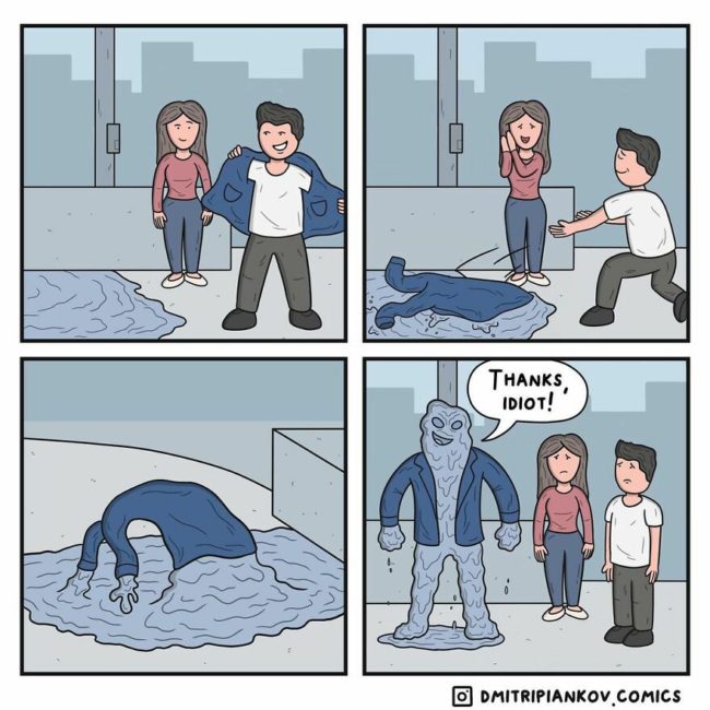 This Artist Makes Dark Humor Comics With Surprising Endings » Design ...