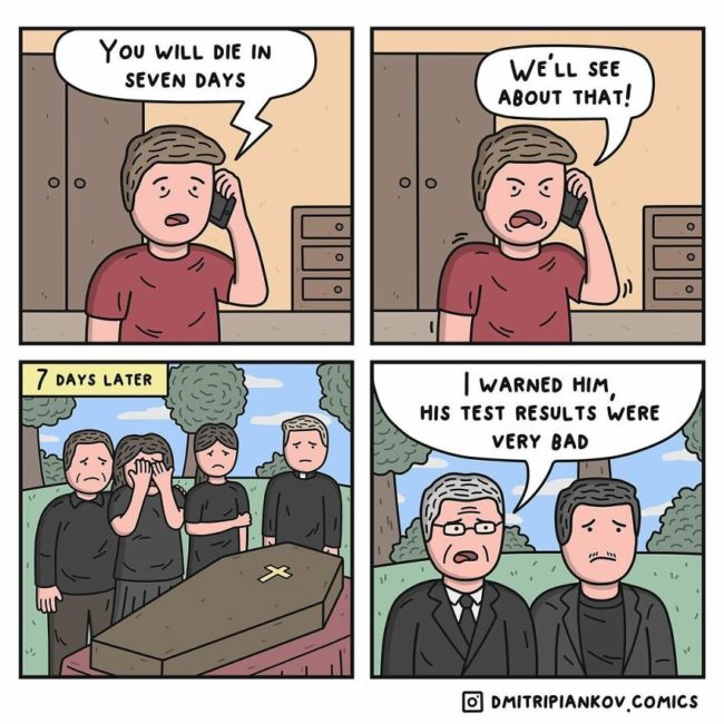 This Artist Makes Dark Humor Comics With Surprising Endings » Design ...