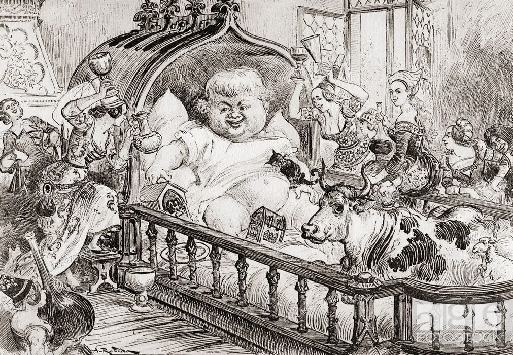 Gustave Doré’s Stunning Illustrations of François Rabelais’ Gargantua ...