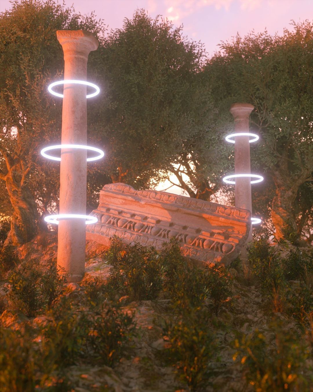 Solarium: The 3D Surreal Scapes of Dennis Fandango » Design You Trust ...