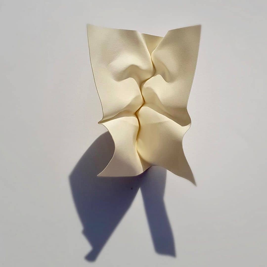 Artist Creates Incredible Facial Sculptures Made From Folded Paper ...