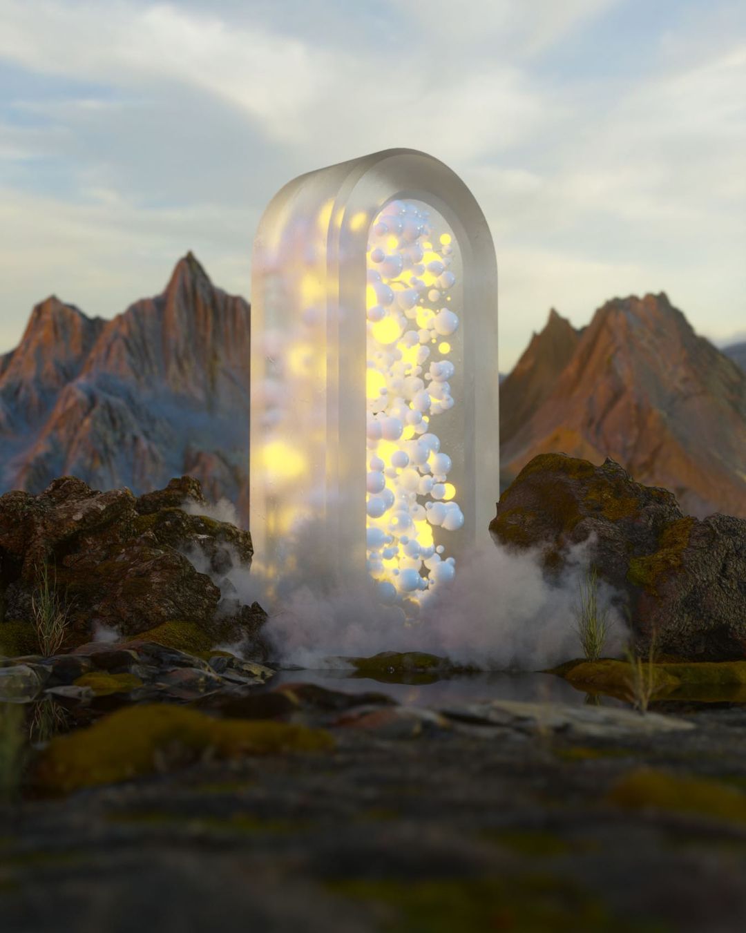 Solarium: The 3D Surreal Scapes of Dennis Fandango » Design You Trust ...