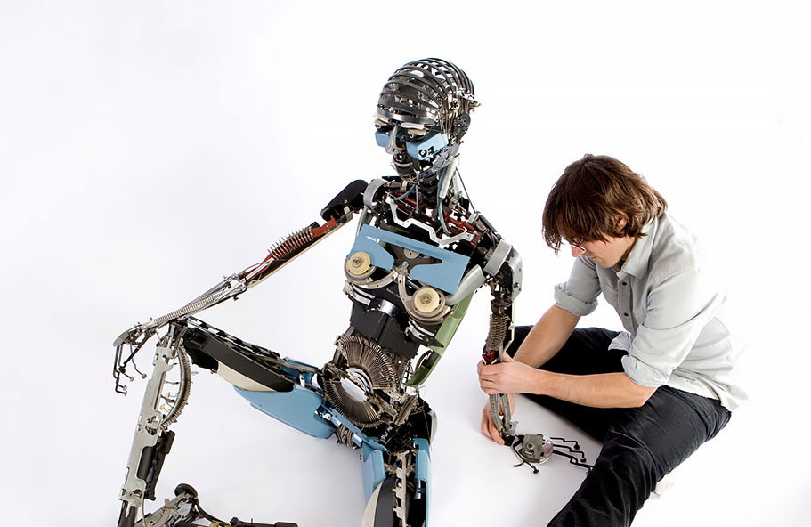 The Incredible Typewriter Assemblage Sculpture of Jeremy Mayer » Design ...