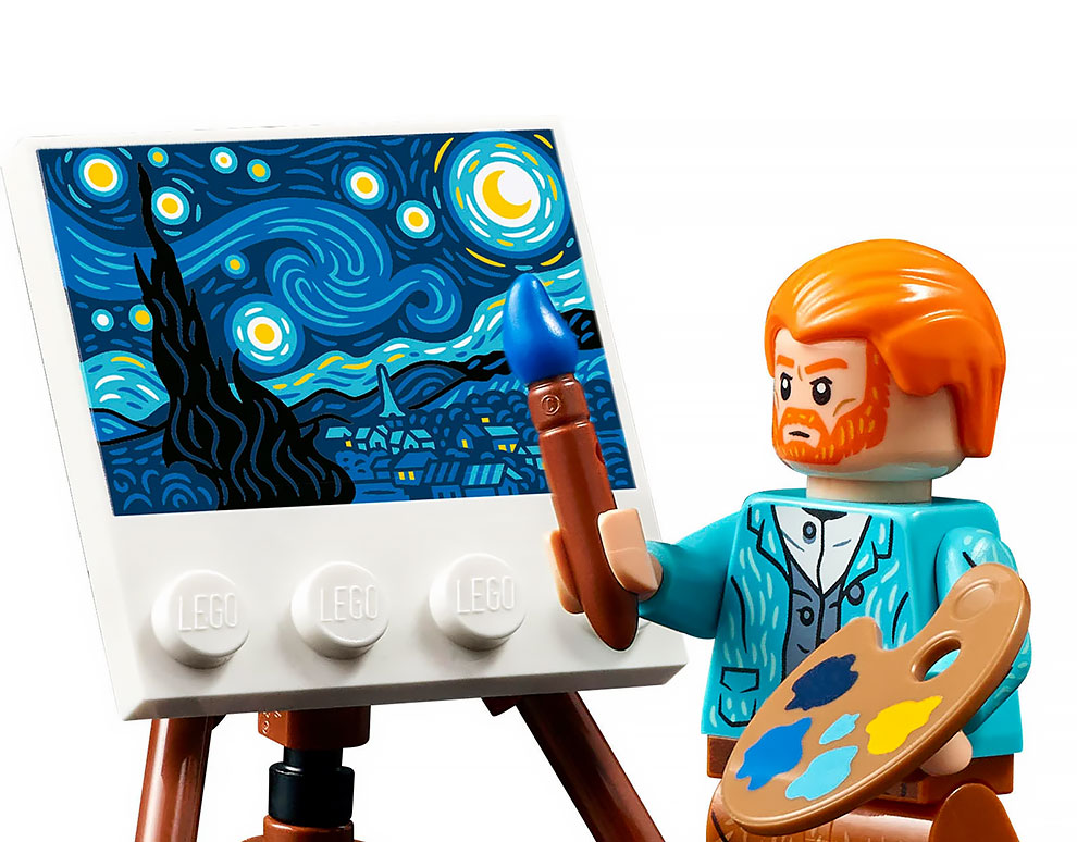 LEGO Announces Vincent van Gogh – The Starry Night Set in Collaboration ...