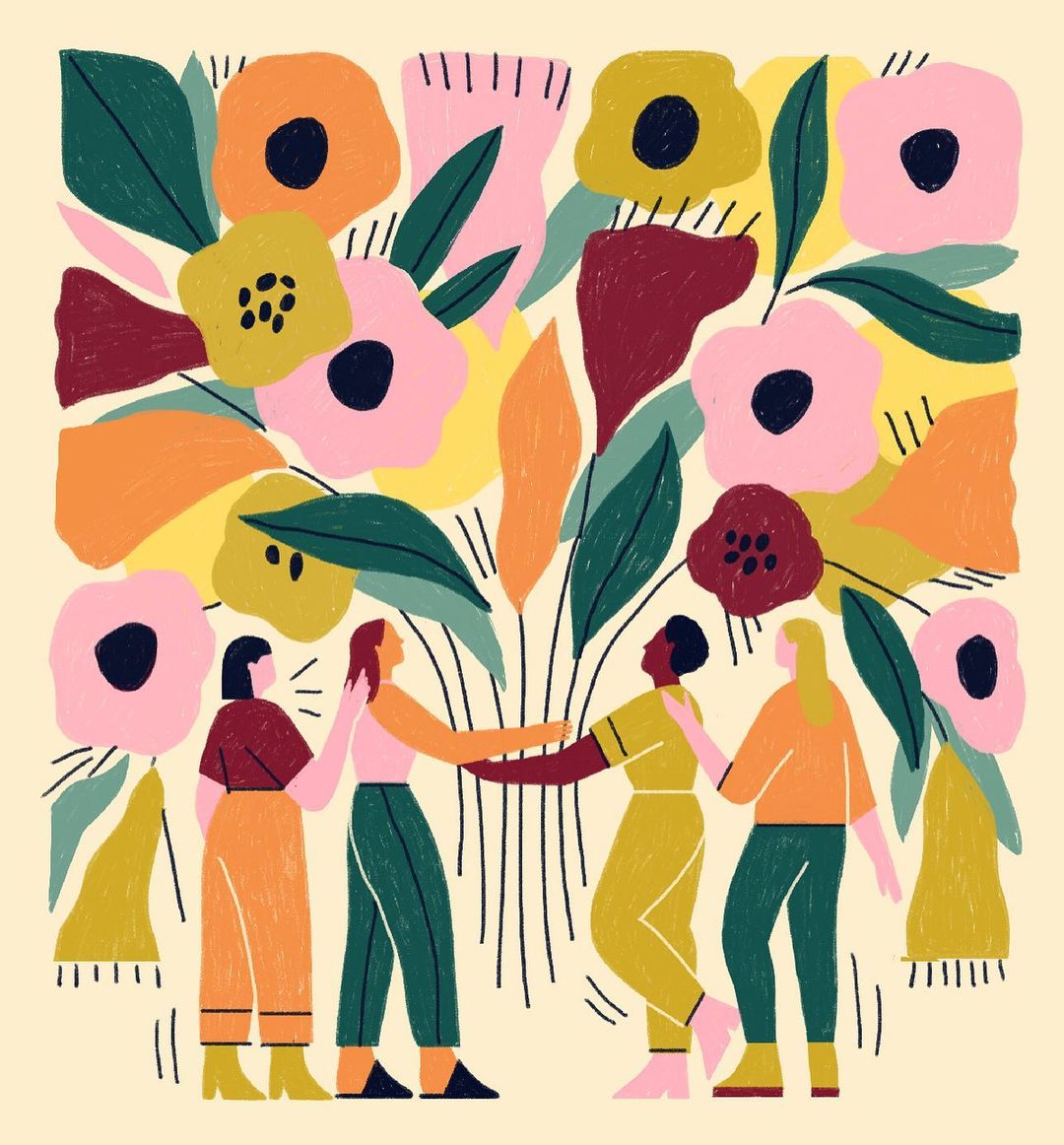 Simple yet Bold, Colourful Illustrations by Abbey Lossing » Design You ...