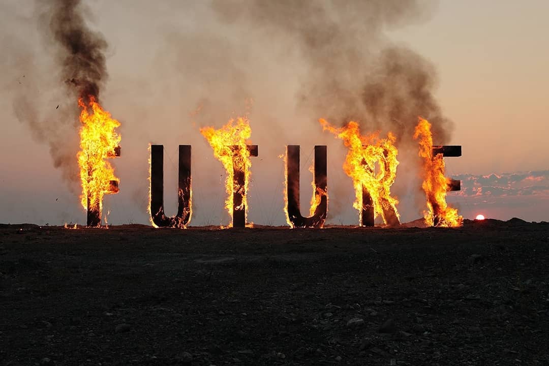 Street Artist Burned the “Future” » Design You Trust — Design Daily ...