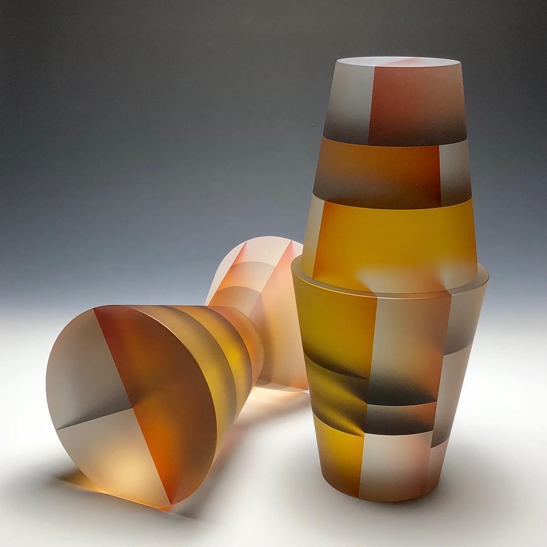 Artist Creates Segmented Glass Sculptures Inspired By The Cell Division ...