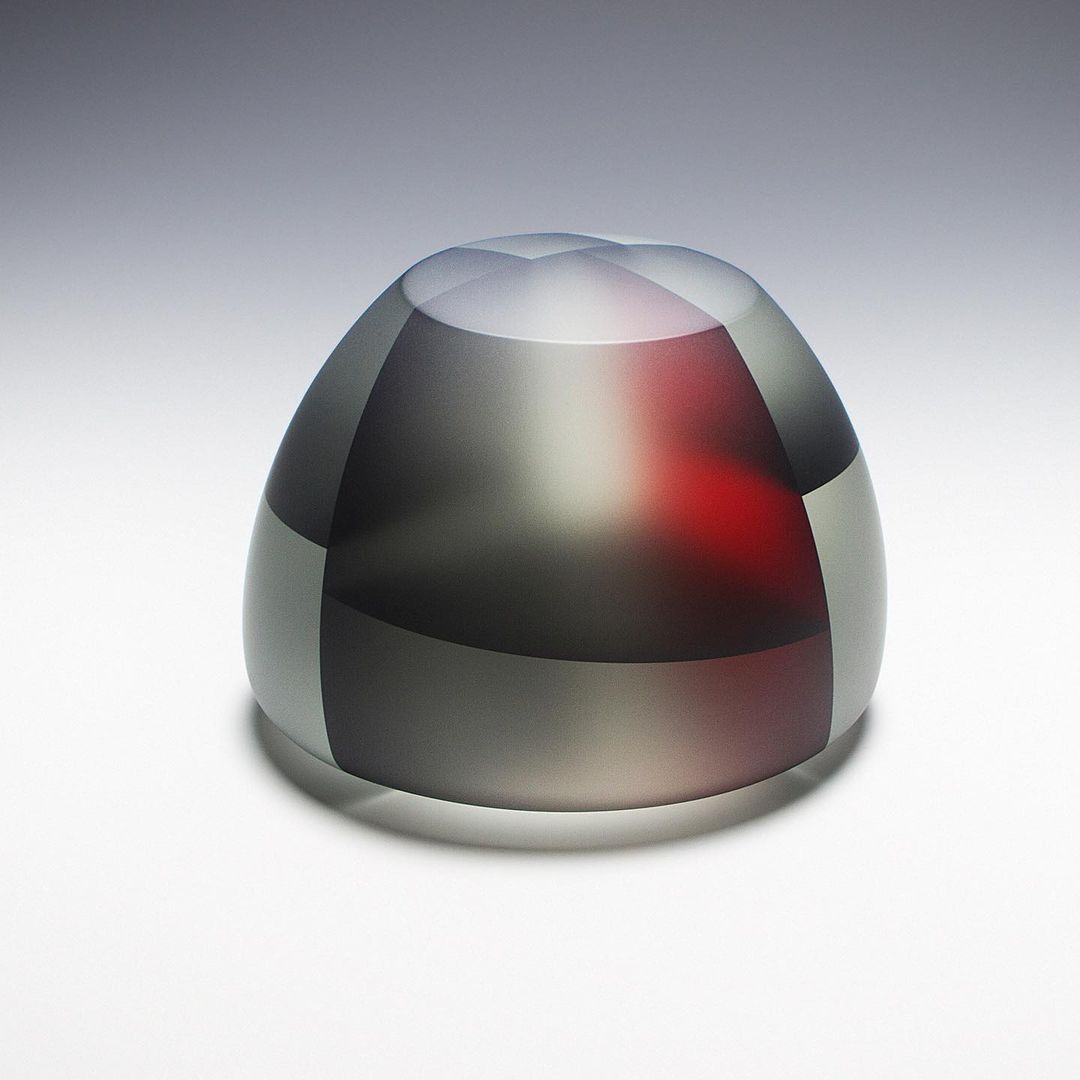 Artist Creates Segmented Glass Sculptures Inspired By The Cell Division ...