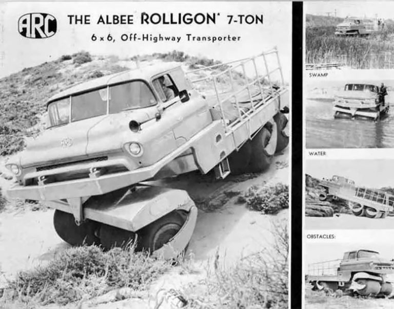 The Albee Rolligon: An Innovative Transport Truck From the 1950s ...