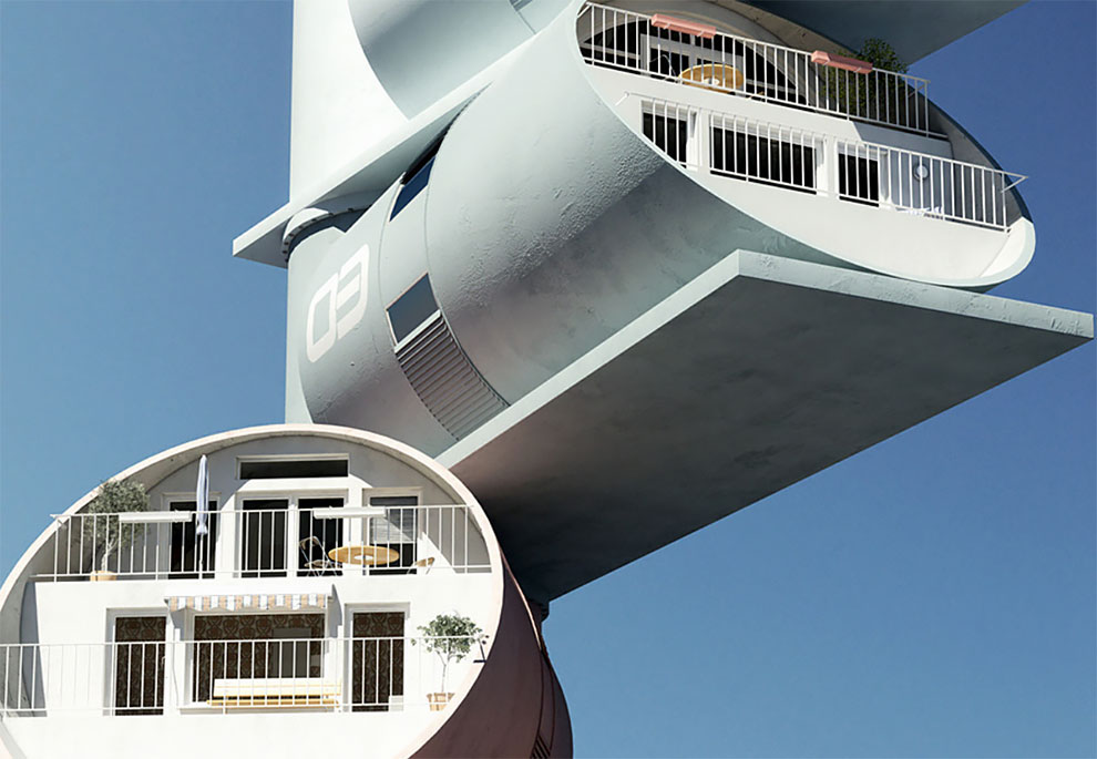 Futuristic Cylinder Homes by Guy Dessauges, 1966 » Design You Trust ...