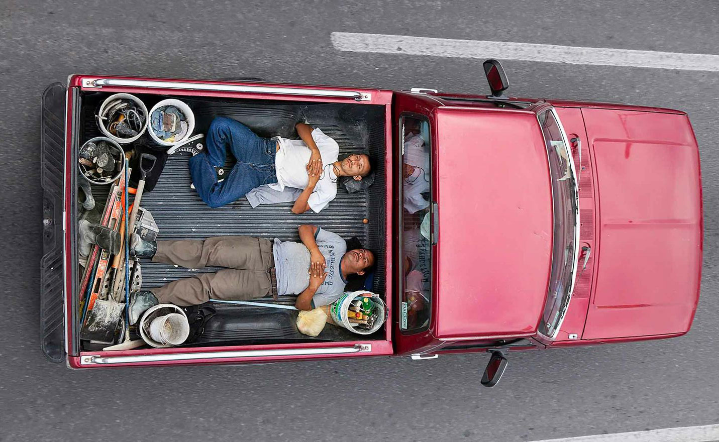 Photographer Takes Aerial Photos Of Daily Commuters Around Mexico In ...