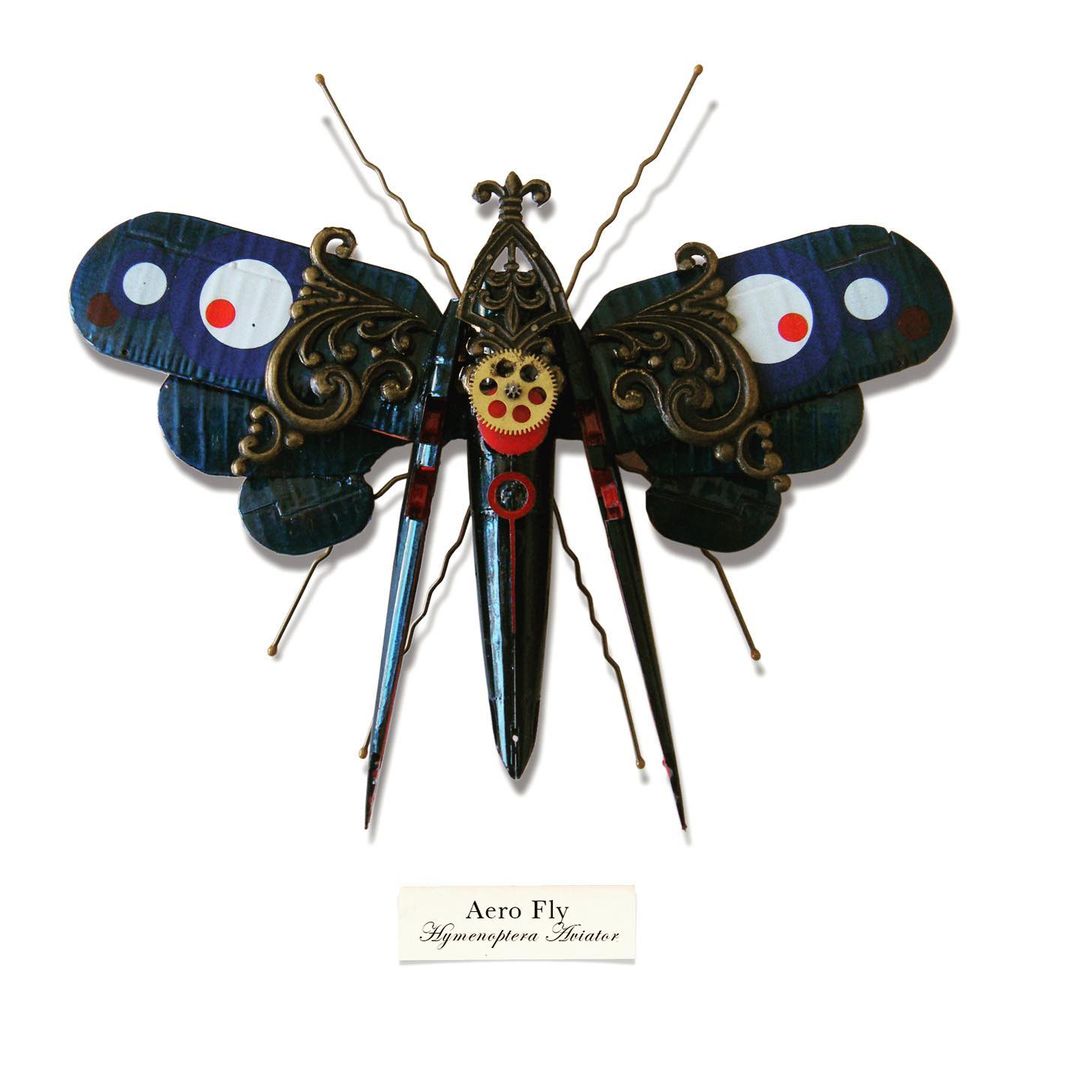 Artist Creates Fantastic Upcycled Insect Artworks Using Discarded ...