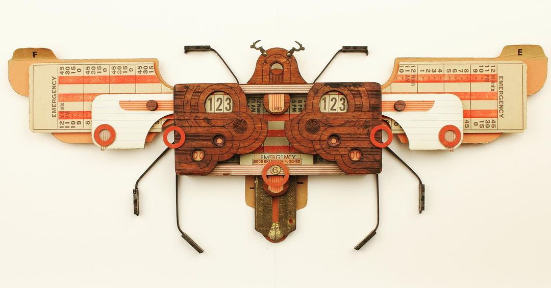 Artist Creates Fantastic Upcycled Insect Artworks Using Discarded ...