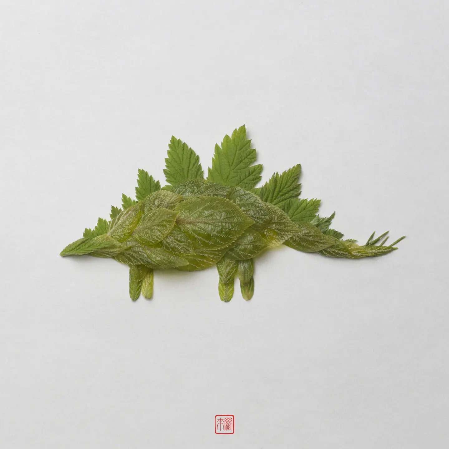 Artist Makes A Dinosaur Series Of Portraits That Are Made By Using ...
