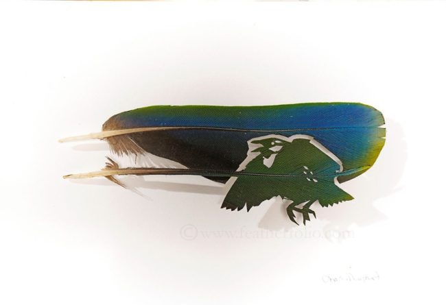Incredible Feather Artworks by Chris Maynard » Design You Trust ...