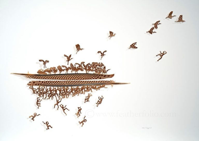 Incredible Feather Artworks by Chris Maynard » Design You Trust ...