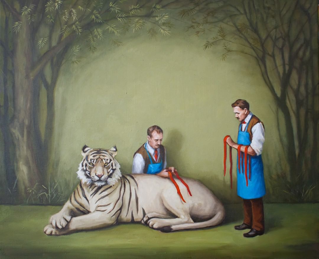 Canadian Artist Creates Humorous And Satirical Oil Paintings » Design ...