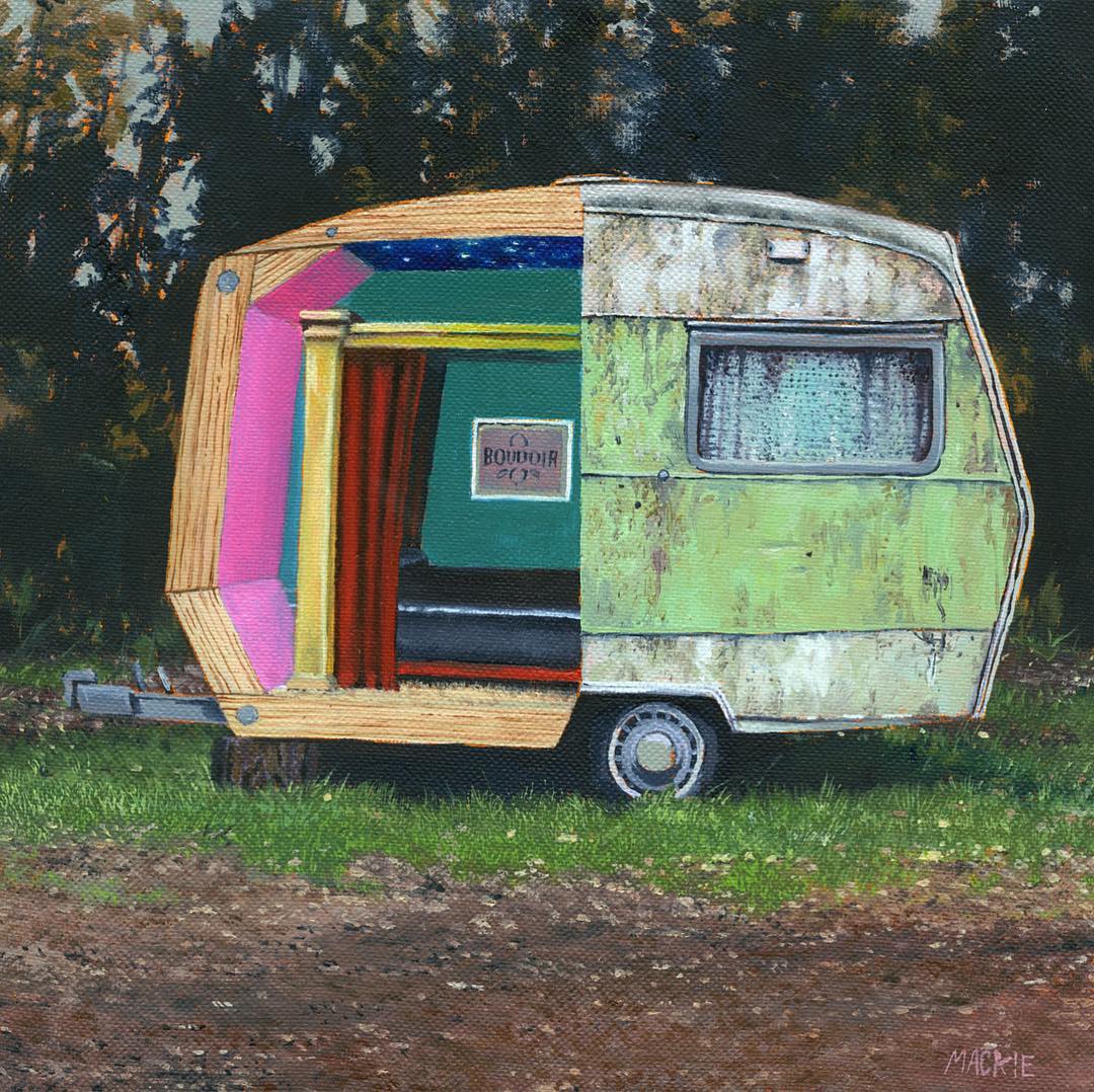 Artist Creates Surrealistic Paintings Of Hidden Portals » Design You ...
