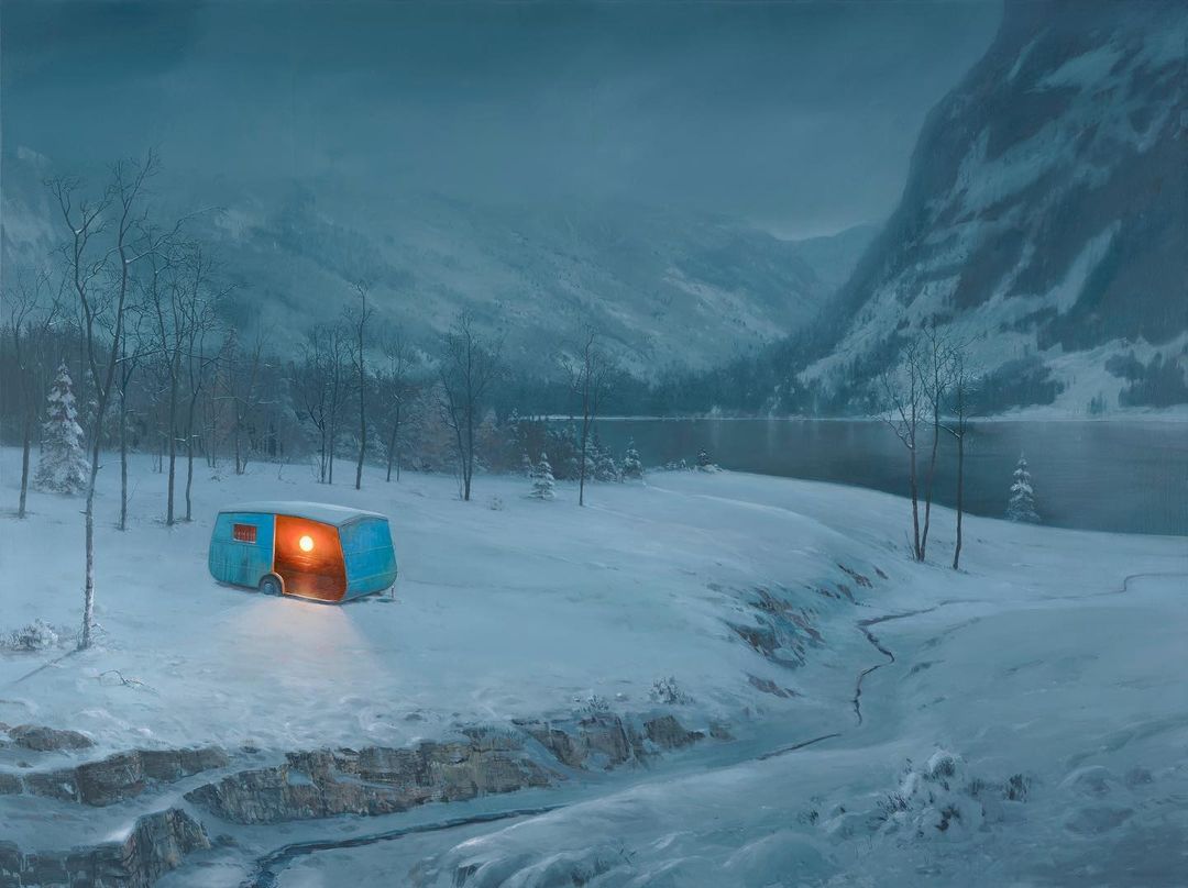 Artist Creates Surrealistic Paintings Of Hidden Portals » Design You ...