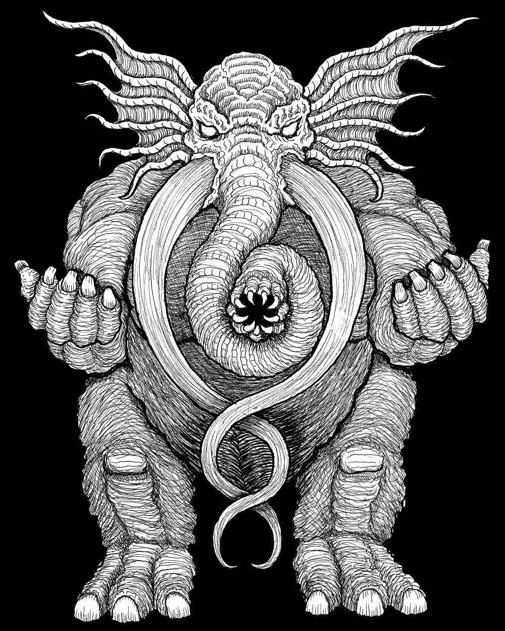 Old Fashioned Cannibalism: Stunning Lovecraftian Art by Paul Hazen ...