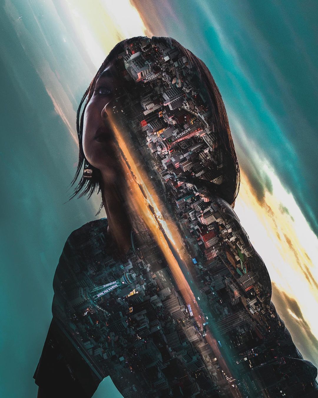 New Past: Impressive Double Exposure Portraits by Omi Kim » Design You ...