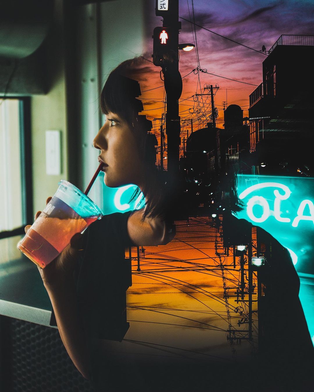 New Past: Impressive Double Exposure Portraits by Omi Kim » Design You ...