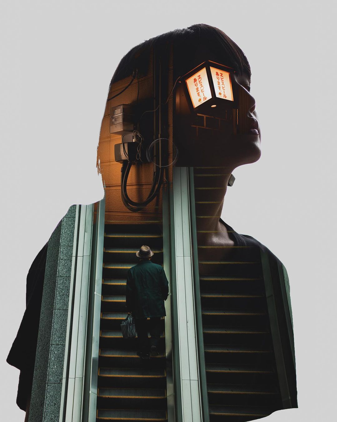 New Past: Impressive Double Exposure Portraits by Omi Kim » Design You ...