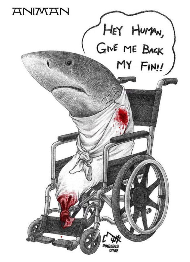 Murder Scene: Artist Creates Thought-provoking Illustrations To Raise ...