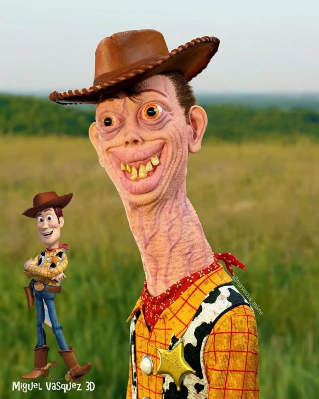 Artist Ruins The Childhood By Creating Bizarre 3D Versions Of ...