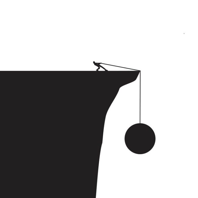 Artist Illustrated 2 Extremes That Seem To Oppose Each Other, But In ...