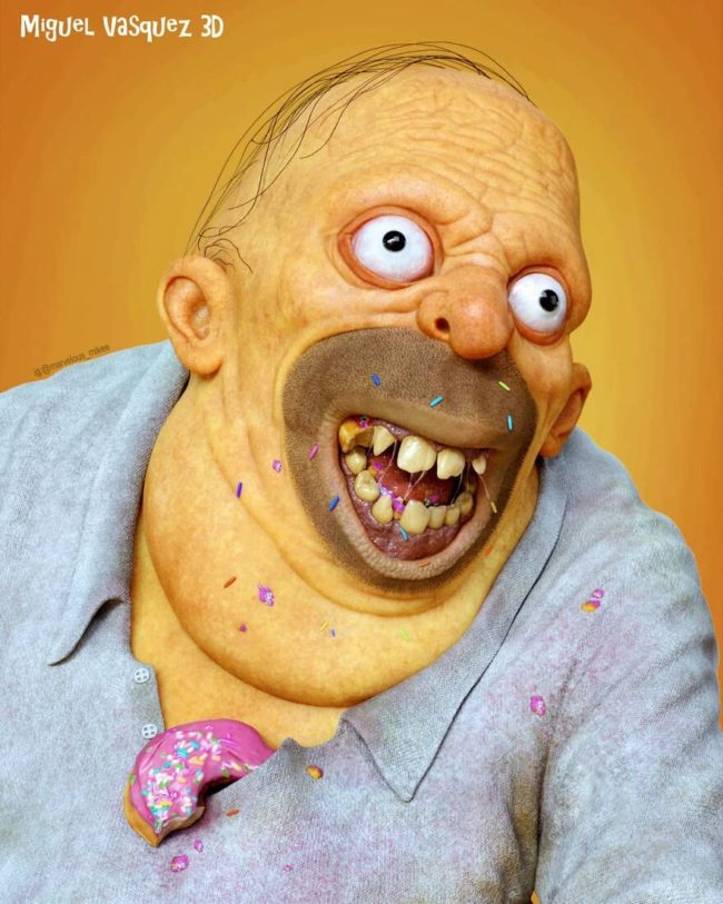 Artist Ruins The Childhood By Creating Bizarre 3D Versions Of ...