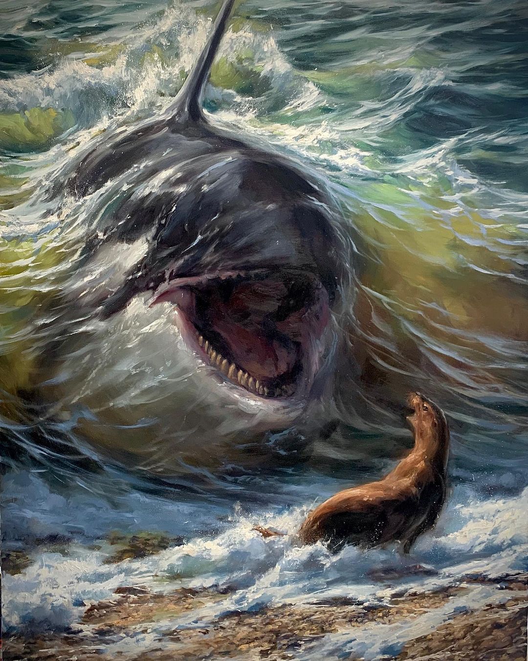 Striking Wildlife and Cityscape Paintings by Dimitri Sirenko » Design ...