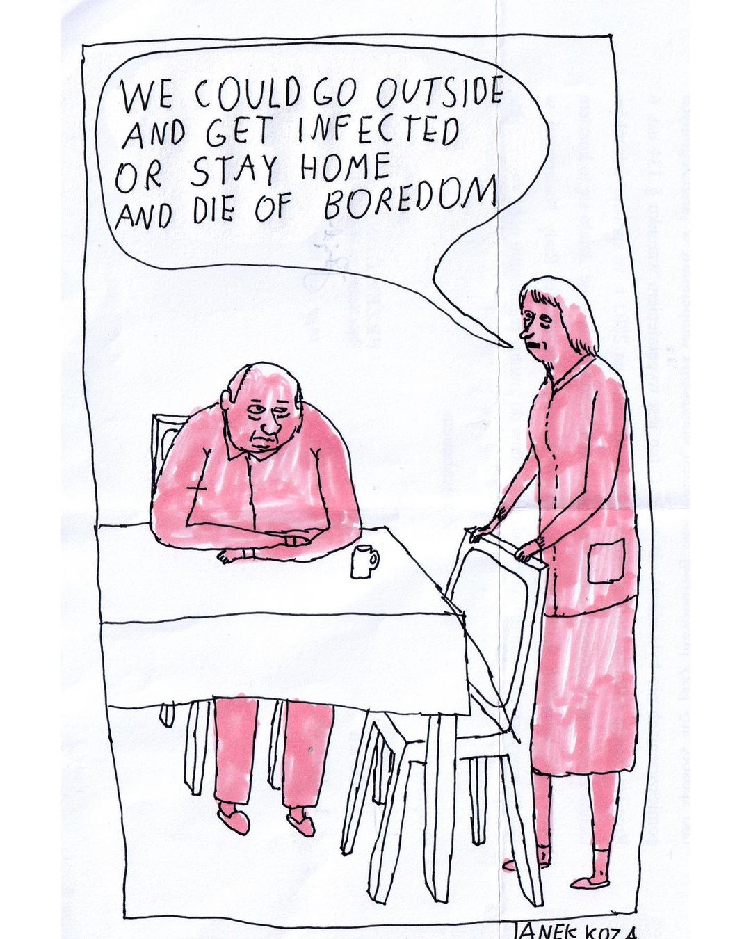 Ugly Art for Ugly Times: Bizarre Cartoons by Janek Koza » Design You ...