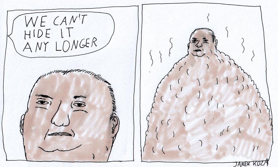 Ugly Art for Ugly Times: Bizarre Cartoons by Janek Koza » Design You ...